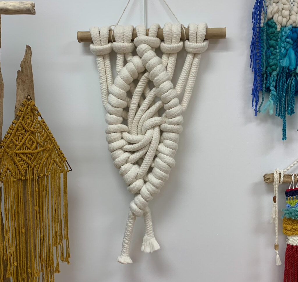 Nautilus cotton chunky macrame cord / Rope Tapestry – Walk On Water SUP
